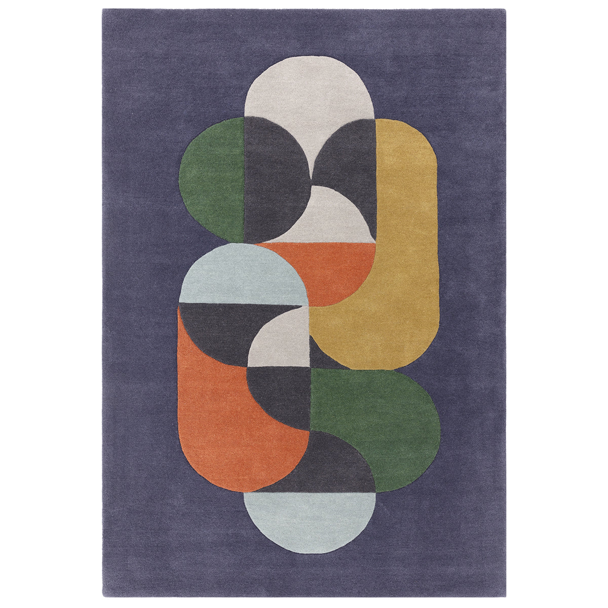 Asiatic Matrix 91 Statement Navy Rug