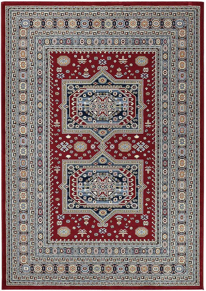 Zeus Red Medallion Rug