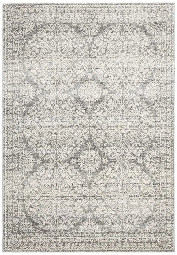 Gwyneth Stunning Transitional Silver Rug